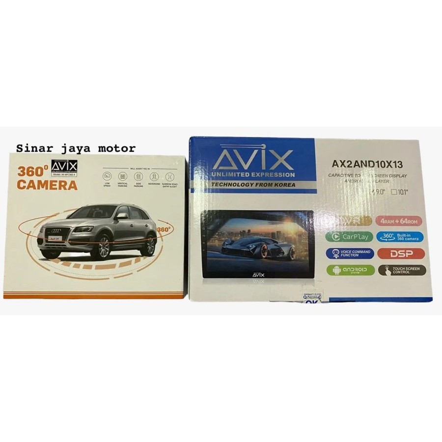 Jual Paket Headunit Android 9 Inch 4+64GB dengan Camera 360 Model ...