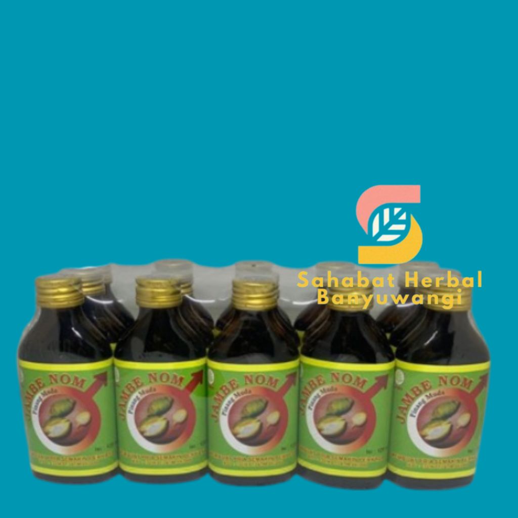 Jual JAMU HERBAL Cap JAMBE NOM PINANG MUDA isi 15 botol | Shopee Indonesia