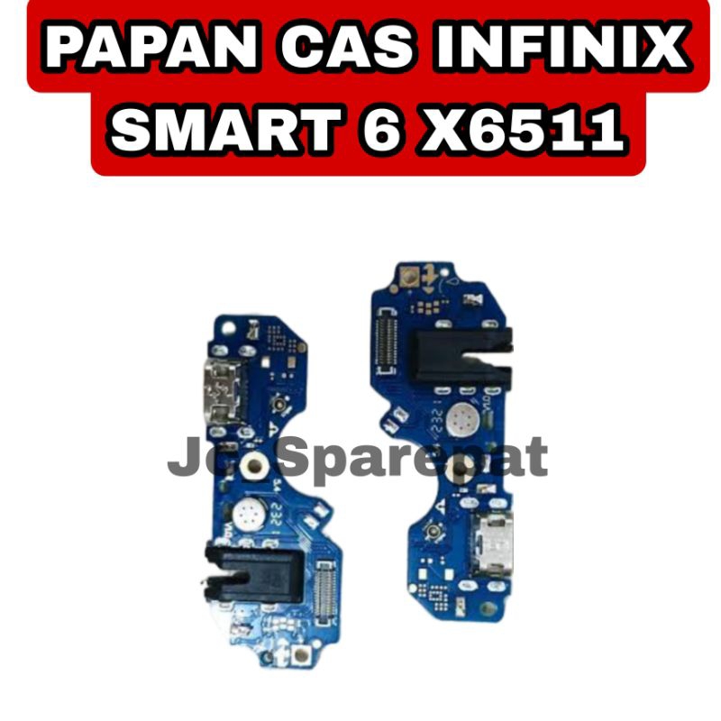 Jual Flexible Board Connector Charger Infinix Smart 6 X6511 Papan Con Cas Konektor | Shopee ...