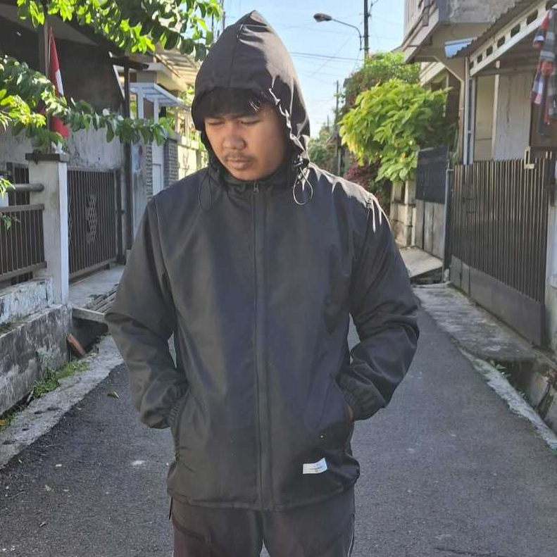 Jual Jaket runing unisex terbaru Berbahan parasit despo | Shopee Indonesia