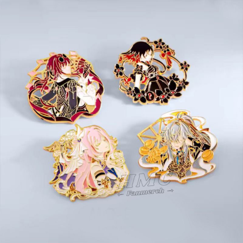 Jual HSR Pin Enamel Enamel Pin Jingyuan Kafka Pin Bros | Shopee Indonesia