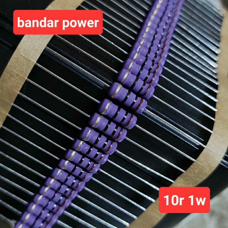Jual Resistor Ungu 1 Watt 10pcs | Shopee Indonesia