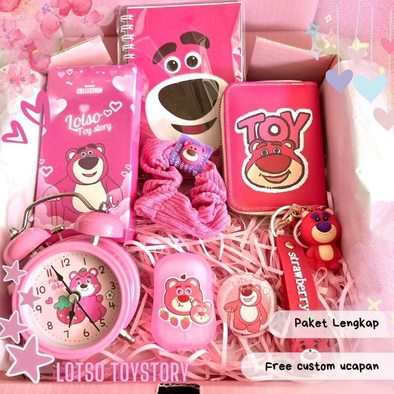 Jual NEW HAMPERS KARAKTER LOTSO TOY STORY SPECIAL GIFT BOX SET MURAH ...
