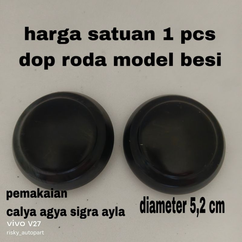 Jual dop roda tutup velg kaleng model besi agya ayla calya sigra ...
