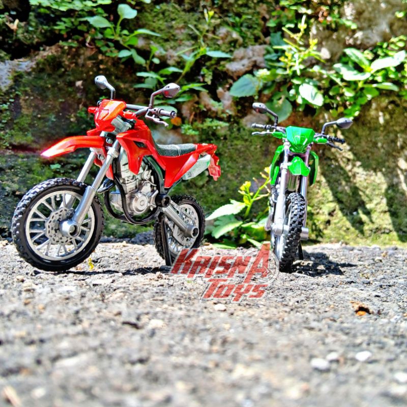 Jual MAINAN ANAK MINIATUR MOTOR CROS/MOTOR TRAIL MINI | Shopee Indonesia