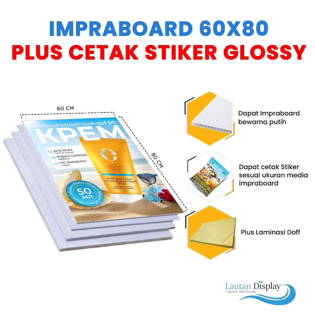 Jual Cetak Impraboard Stiker Lembaran Papan Impra Board Infraboard ...