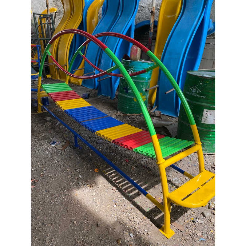 Jual mainan paud permainan jembatan rantai taman kanak kanak jembatan ...