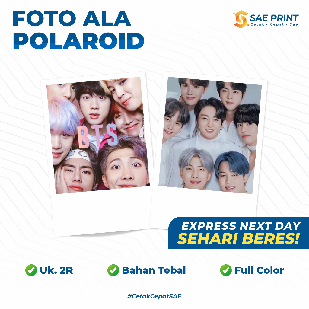 Jual CETAK FOTO 2R 4R | POLAROID | MURAH | CUSTOM FOTO | CETAK MURAH | Shopee Indonesia