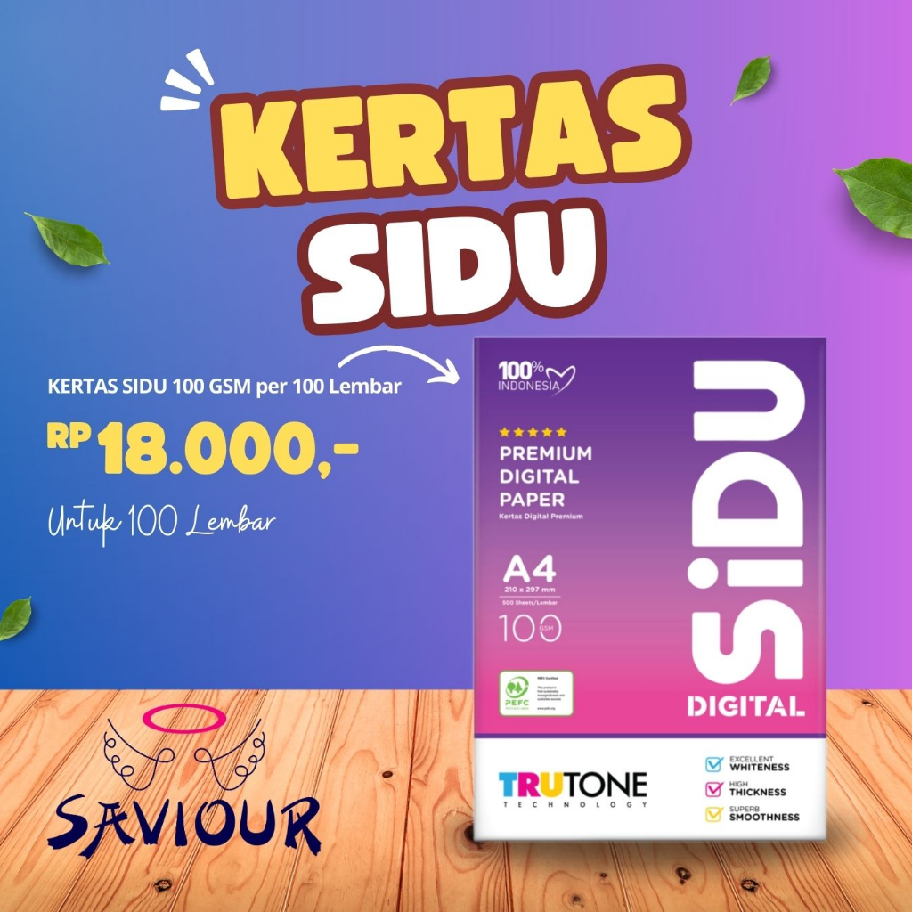 Jual Sidu Kertas A4 Copier | Kertas HVS A4 100gram | Sinar Dunia SIDU ...