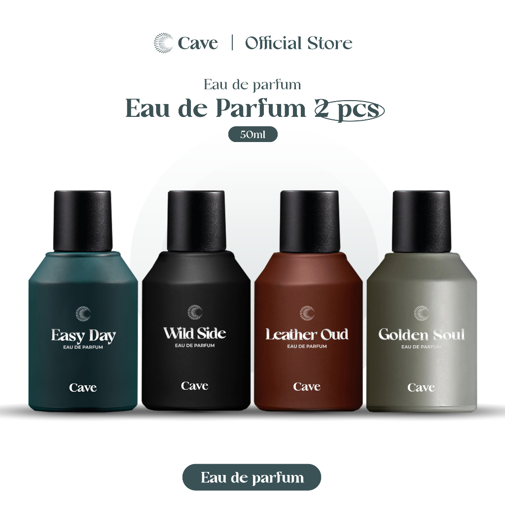 Jual Cave Eau de Parfum Bundling 2pcs 50 ml - Paket Hemat Parfum Lokal ...