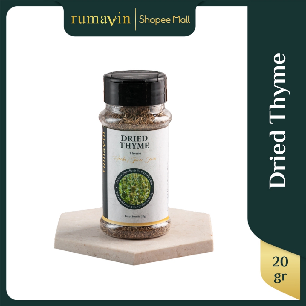 Jual RUMAVIN - Premium Dried Thyme Botol 20gr | Shopee Indonesia