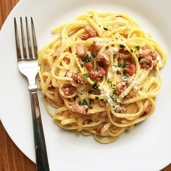 Jual Carbonara Cream Pasta Sauce Bumbu Saus Spaghetti Fettuccini Krim ...