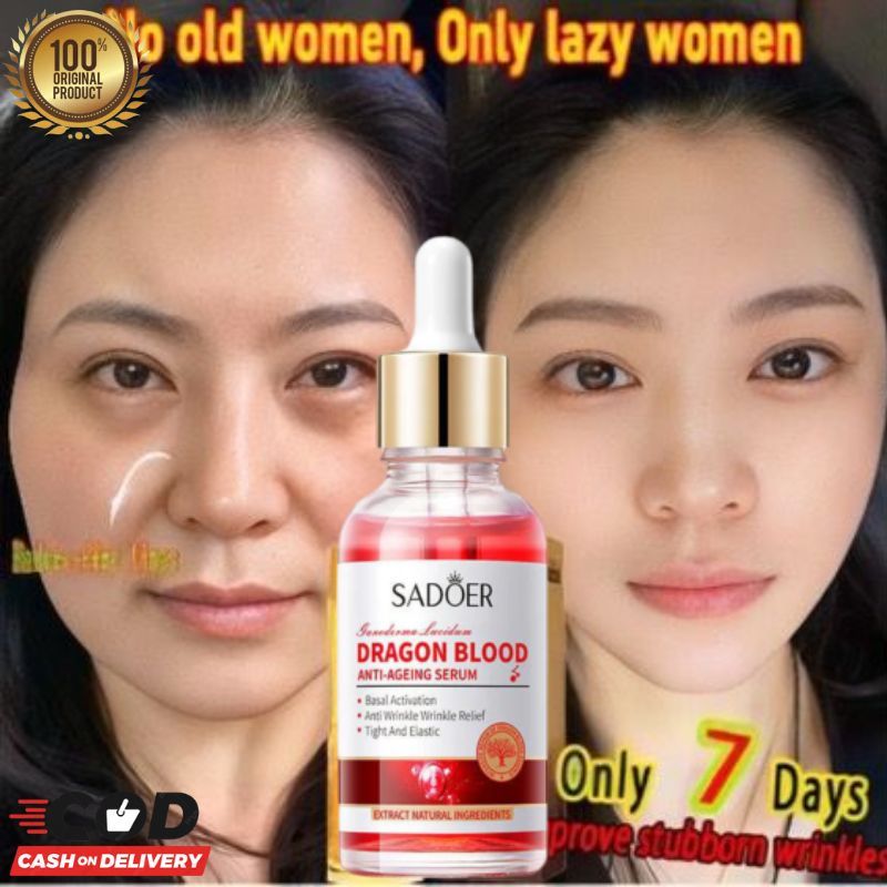 Jual Sadoer Anti aging dragon blood serum anti kerutan dan anti penuaan | Shopee Indonesia