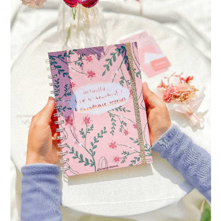 Jual Buku Tulis Catatan Flower Series | Buku Tulis Catatan Cover Bunga ...