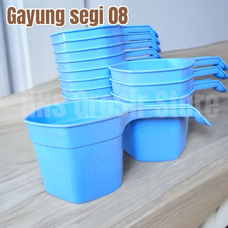 Jual Gayung segi 8 mutiara jumbo plastik tebal grosir | Shopee Indonesia