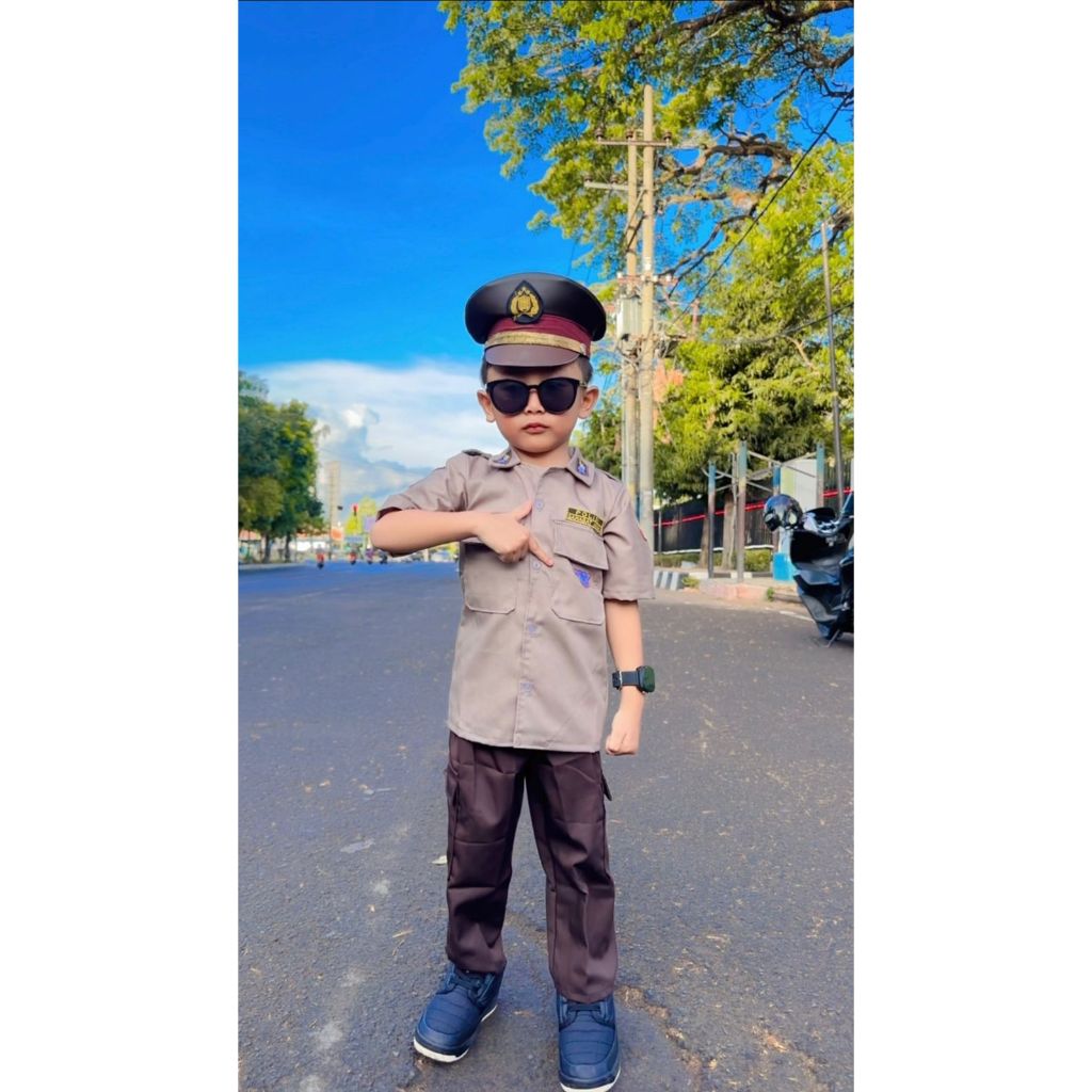 Jual KOSTUM POLISI ANAK | Baju Profesi Anak | Shopee Indonesia