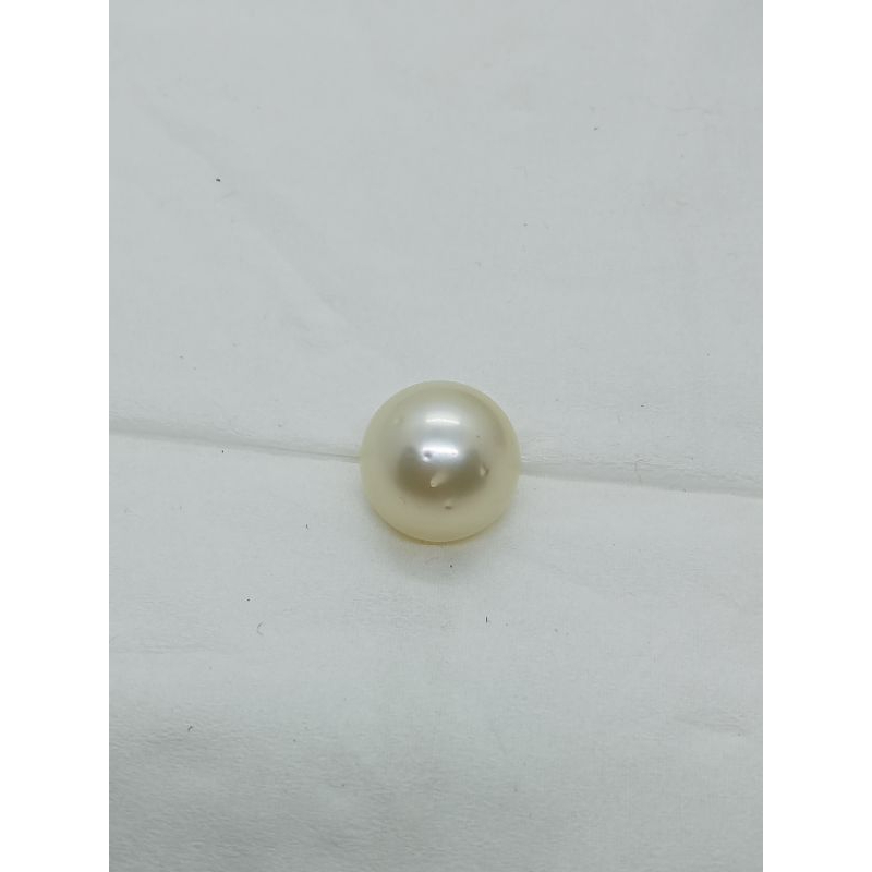 Jual butiran mutiara air laut bentuk unik mutiara setengah half pearl ...