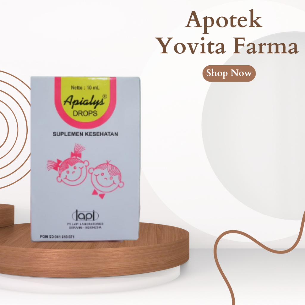 Jual Apialys Drop 10 mL Membantu Memenuhi Kebutuhan Vitamin dan Mineral ...