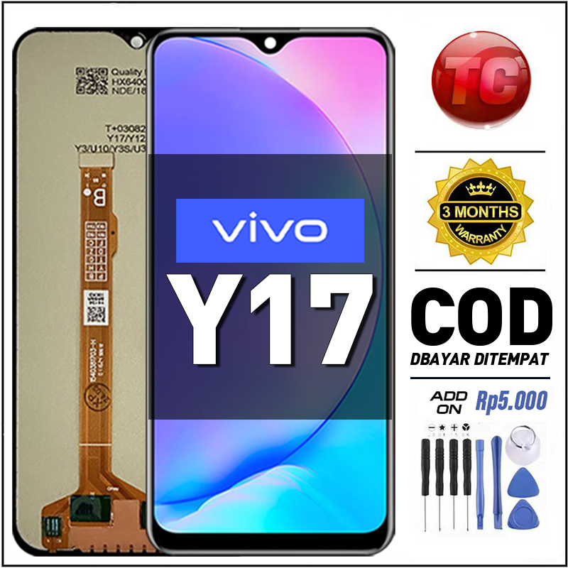 Jual LCD VIVO Y17 Original 100% Fullset Asli Ori Touchscreen Compatible For Glass Touch Screen ...