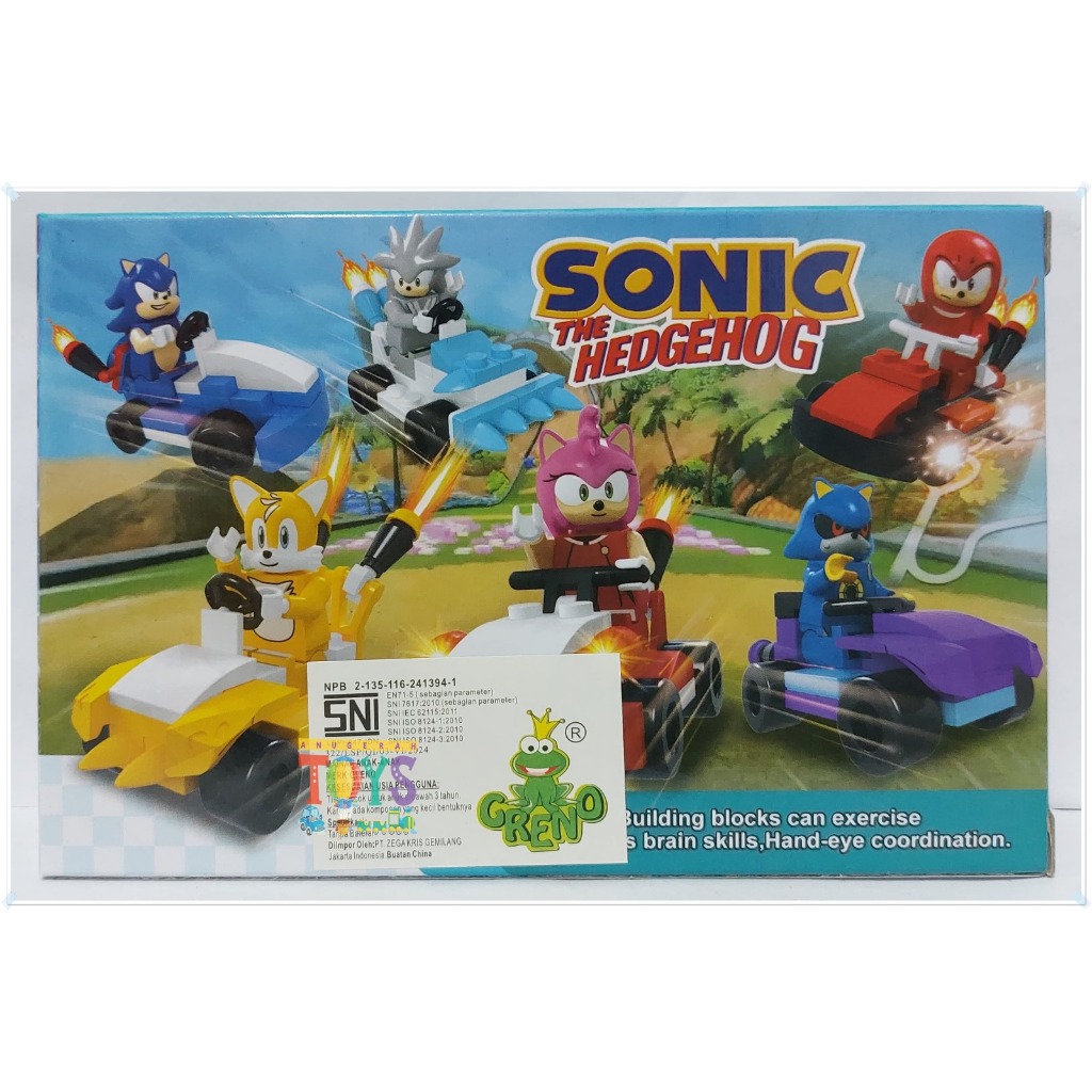 Jual Mainan Brick Sonic The Hedgehog - SL89305 | Shopee Indonesia