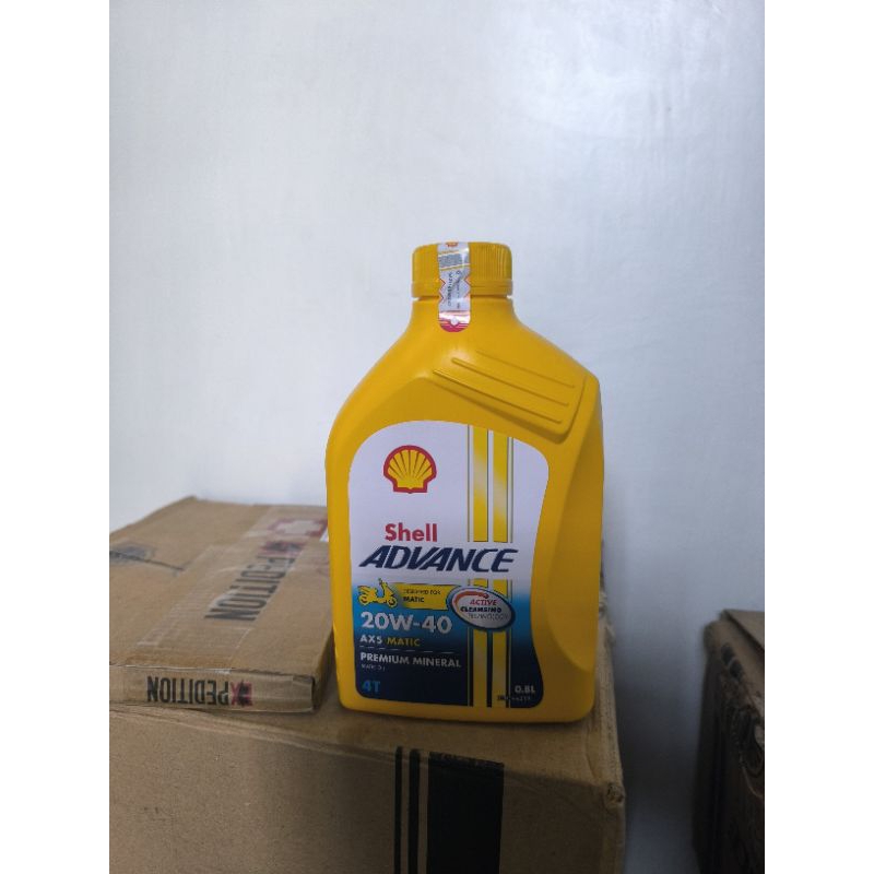 Jual oli shell matic ax5 0.8L jaminan original | Shopee Indonesia