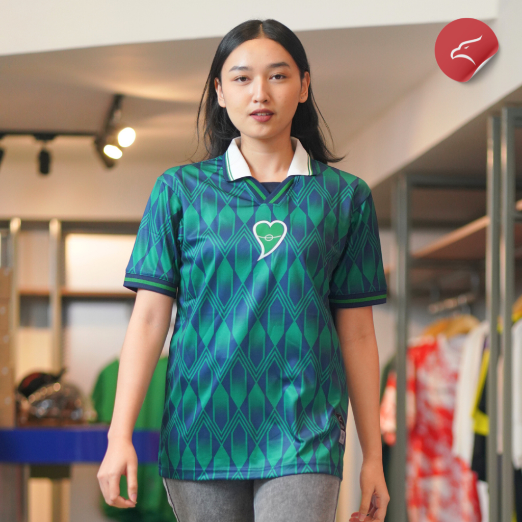 Jual Garuda Store - Jersey Garuda Heritage - Green | Shopee Indonesia