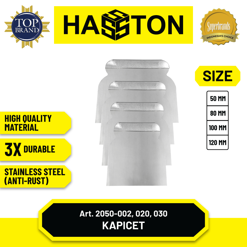 Jual Hasston Kapicet / Kape Stainless Steel / Scrapper (2050) | Shopee ...