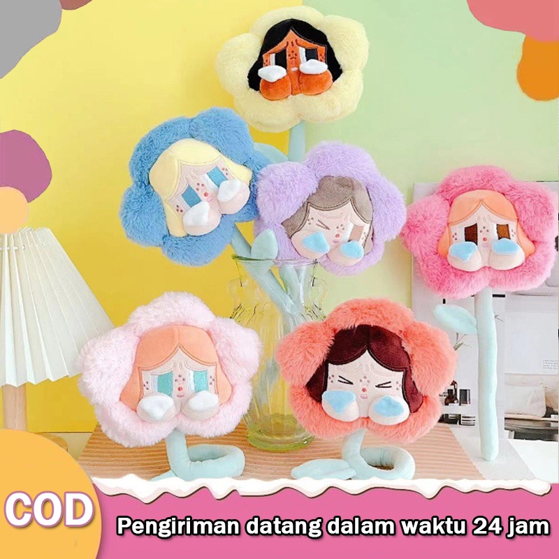 Jual Boneka Buket Pop Mart Crybaby Sad Club Series Plush Flower Doll ...