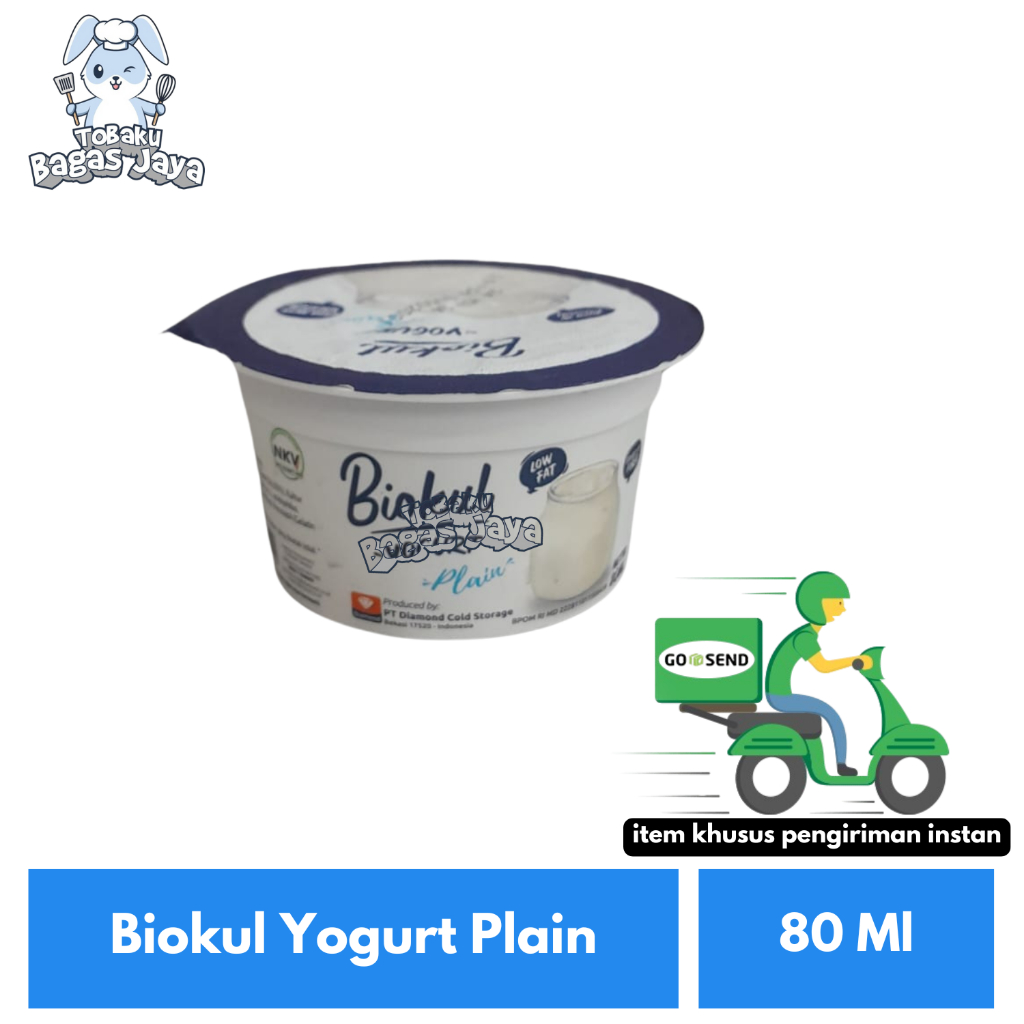 Jual Biokul Yogurt Plain 80 ml | Shopee Indonesia