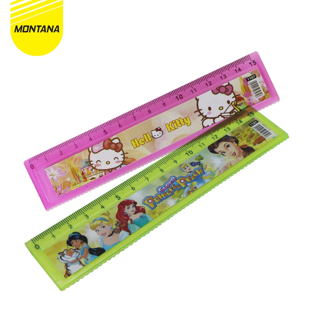 Jual Montana Acrylic Ruler Fancy / Penggaris Acrylic Karakter | Shopee ...