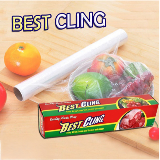 Jual Plastik Cling | BEST CLING PLASTIC WRAP 30 Cm x 30 M / PLASTIK ...
