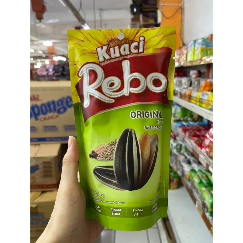 Jual kuaci rebo 150gr - kuaci rebo | Shopee Indonesia