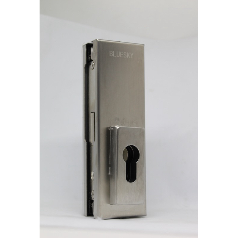 Jual Kunci Pintu Kaca Bawah / Patch Fitting Glass Door Lock Stainless | Shopee Indonesia