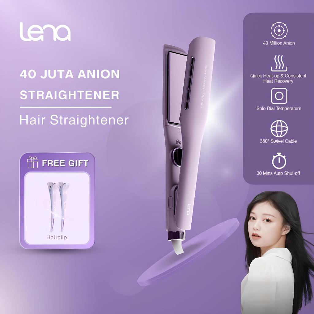 Jual Lena Hair Straightener Professional Fusion Wide LN-H2S 40mm ...