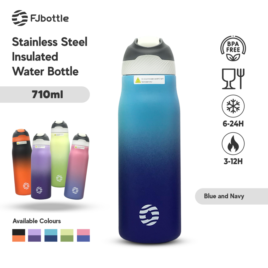 Jual FJbottle - SR2138 Botol Minum Olahraga Portable Gradasi 710ML ...