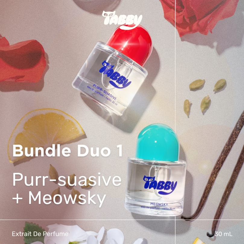 Jual [Bundle Duo 1] Tabby Perfume - Purrsuasive + Meowsky | Eau De ...