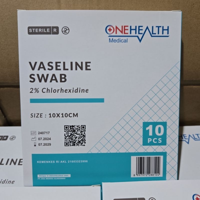 Jual Vaseline Swab 10x10 cm Plester Luka Jaring-Jaring sama dengan ...