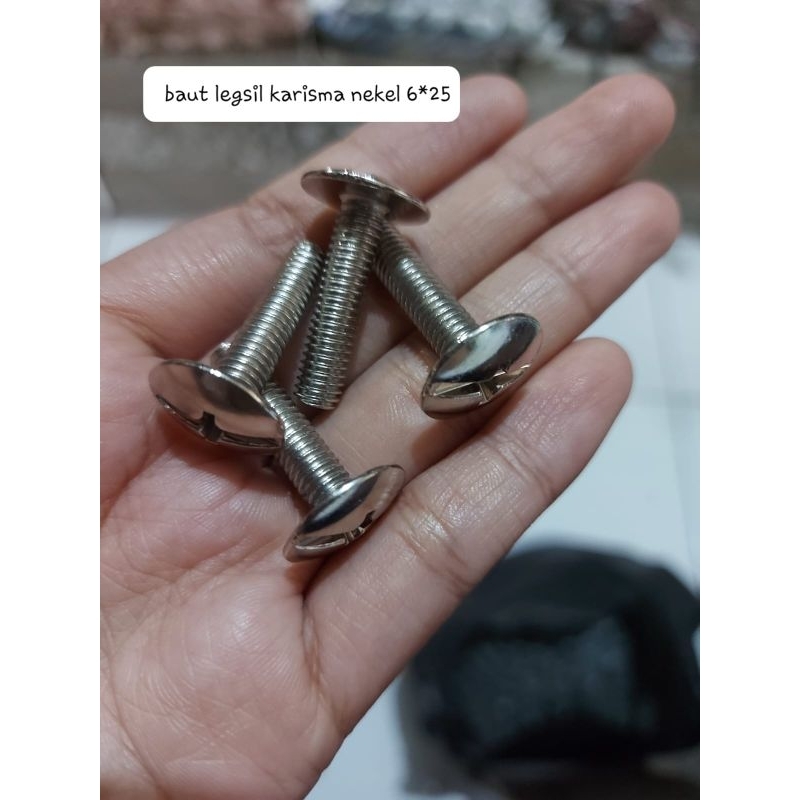 Jual BAUT LEGSIL KARISMA NEKEL 6 x 25 ISI 10 PC | Shopee Indonesia