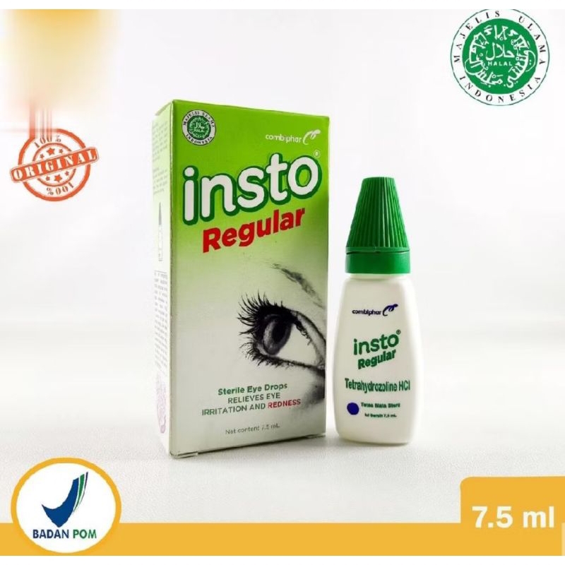 Jual INSTO TETES mata STERIL REGULAR 7,5 ml | Shopee Indonesia