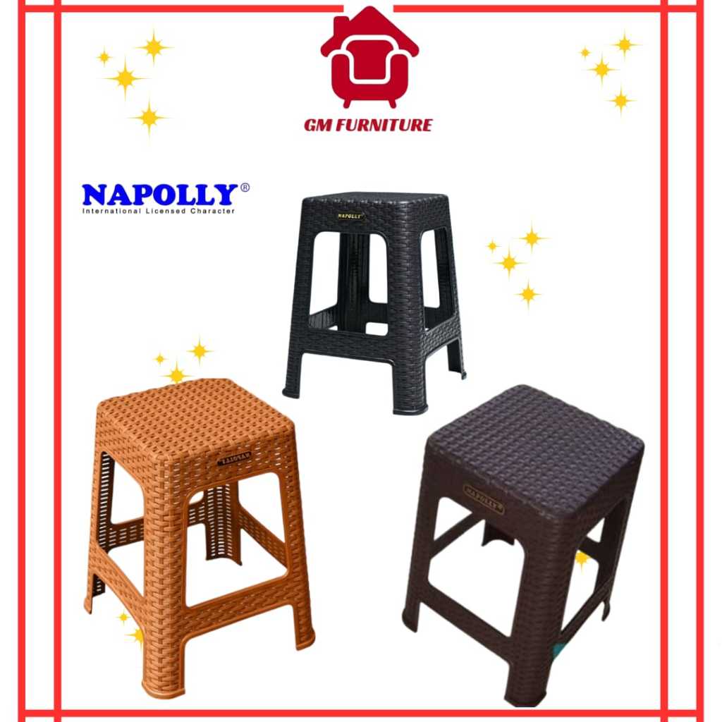 Jual Napolly Kursi bakso Bangku Baso Kursi Bakso Anyaman Rotan Plastik ...