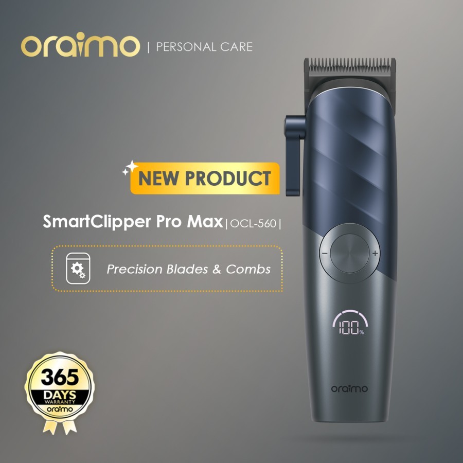 Jual Oraimo Electric Hair Trimmer Smart Clipper Pro Max OCL-560 ...