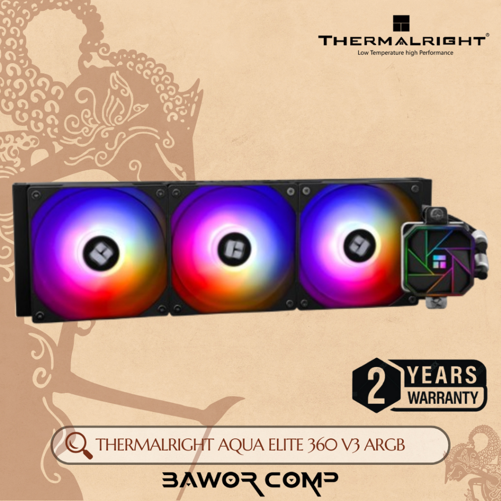 Jual THERMALRIGHT AQUA ELITE 360 V3 ARGB 360mm | AIO Liquid Water ...