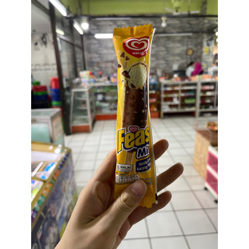 Jual es krim walls feast mini - walls es krim feast mini | Shopee Indonesia