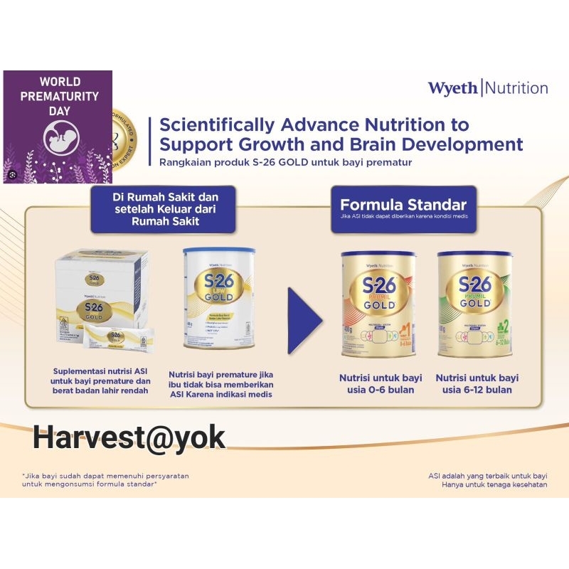 Jual S26 LBW Gold Premature dan Bayi Berat Lahir Rendah SUSu Formula ...