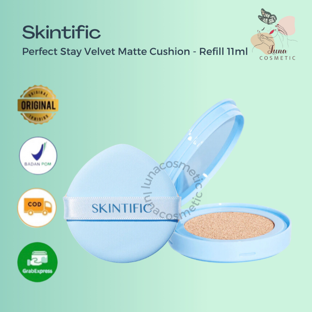 Jual SKINTIFIC - Perfect Stay Velvet Matte Cushion - Refill 11ml ...