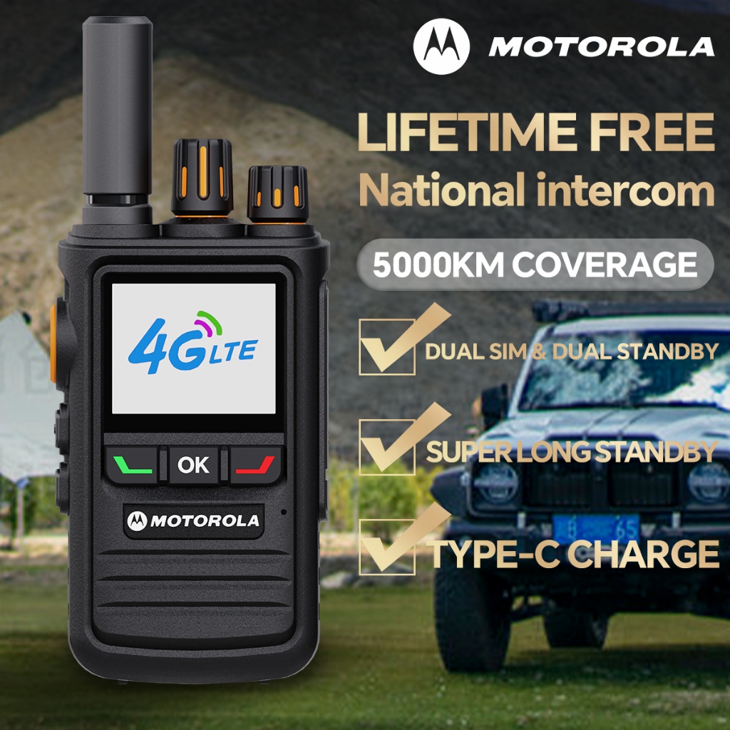 Jual 【5000KM】HT MOTOROLA T280 Android Walkie-Talkie Global PTT Zello ...