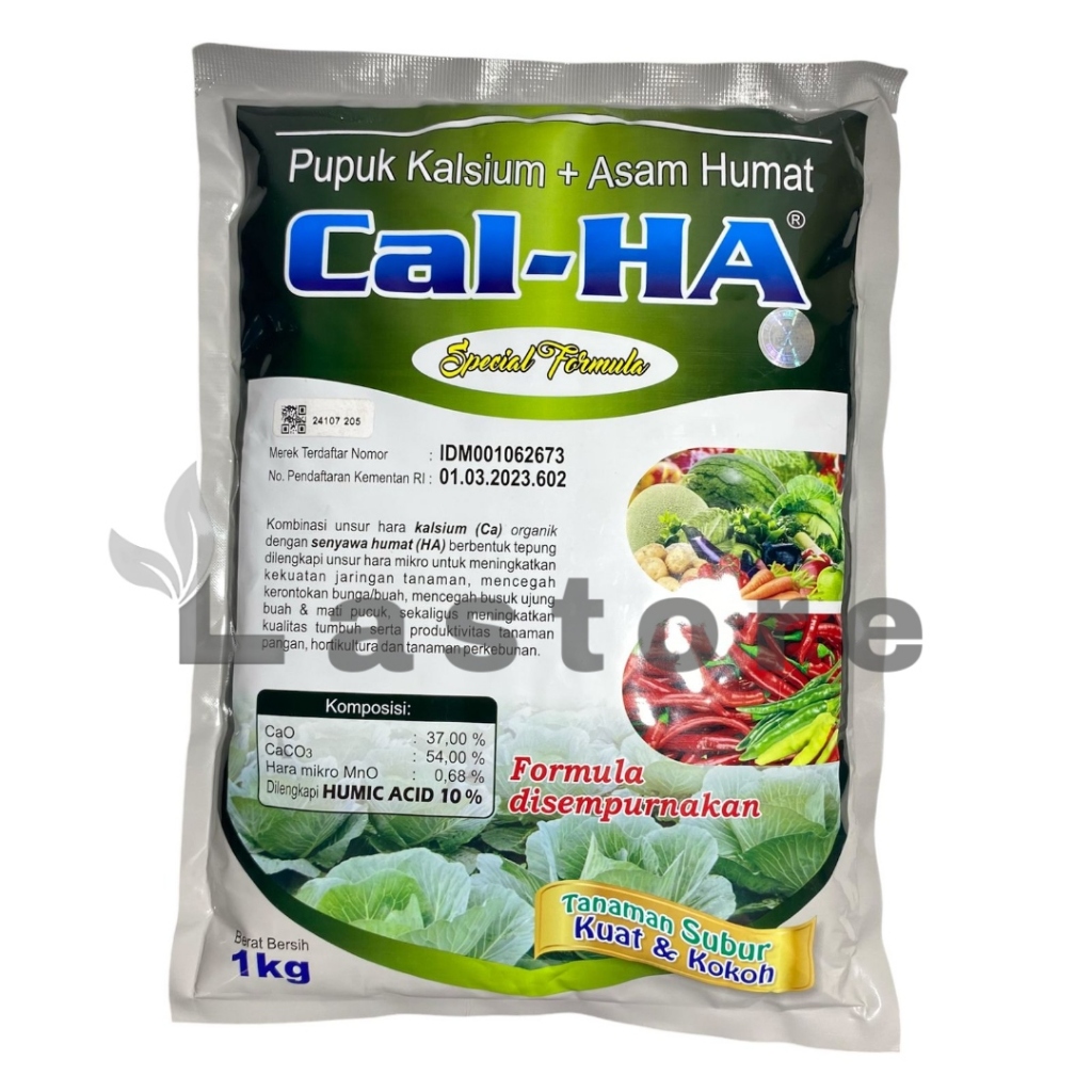 Jual Pupuk Calsium + Asam Humat Cal-HA 1 Kg Untuk Semua Tanaman ...