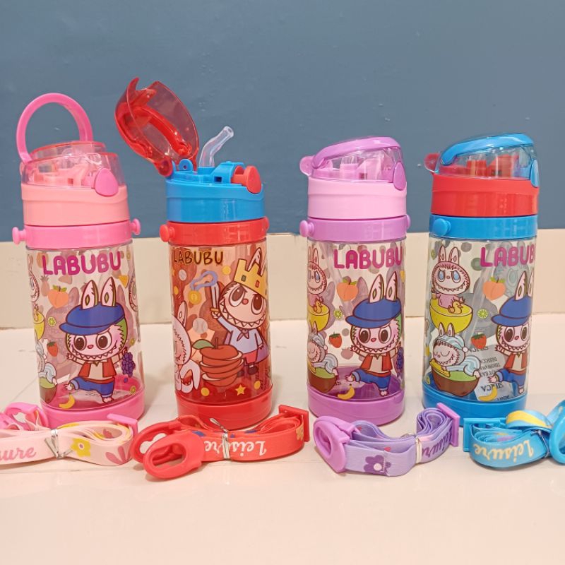 Jual Botol minum sedotan 500ml LABUBU | Shopee Indonesia