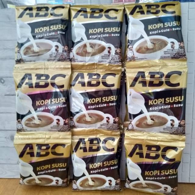 Jual KOPI ABC SUSU 30GRAM ISI 10 SASET | Shopee Indonesia