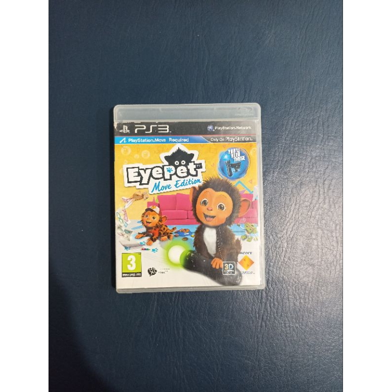 Jual PS3 Eyepet Move Edition Reg 2 English BD Kaset CD Game Playstation ...
